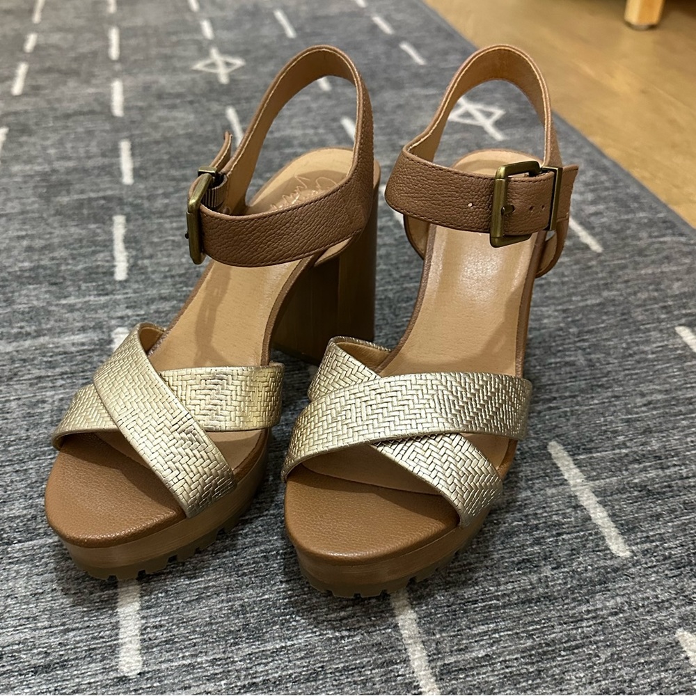 Couture Vintage Block Heel - Gem